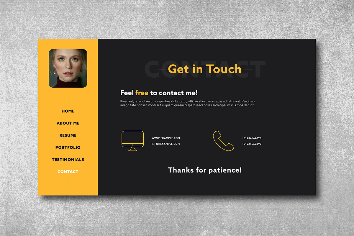 Interactive PDF Resume Layout, a Resume Template by Grkic Creative