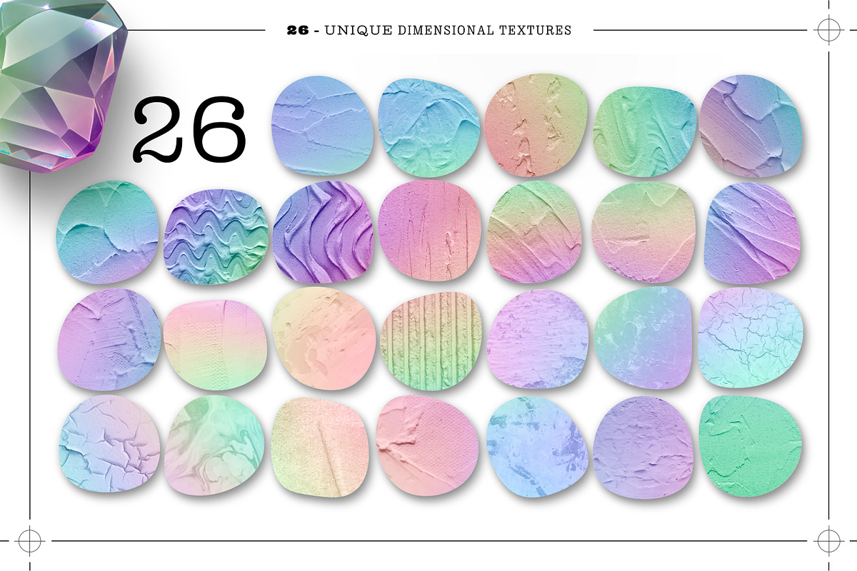 Thick Texture for Procreate, a Brush Add-On by UPROOT