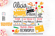 School Chart - Back to School, an Education Illustration by Graphic ...