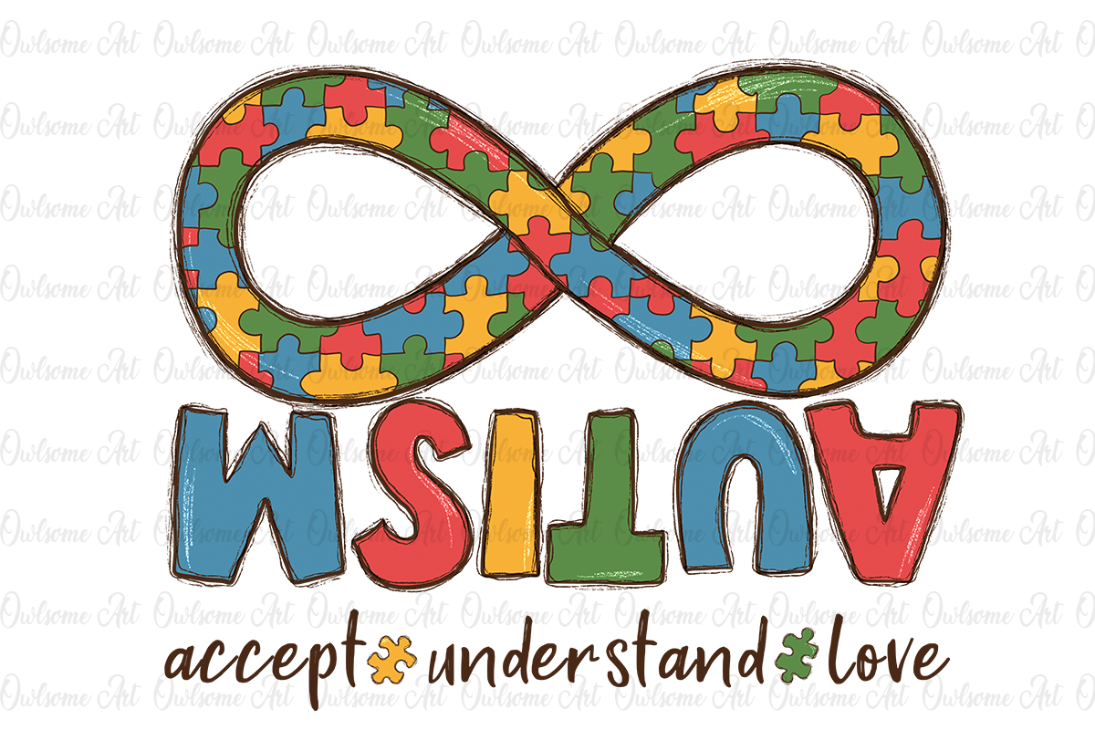 Autism Awareness Png, a Graphic by Owlsome.Art