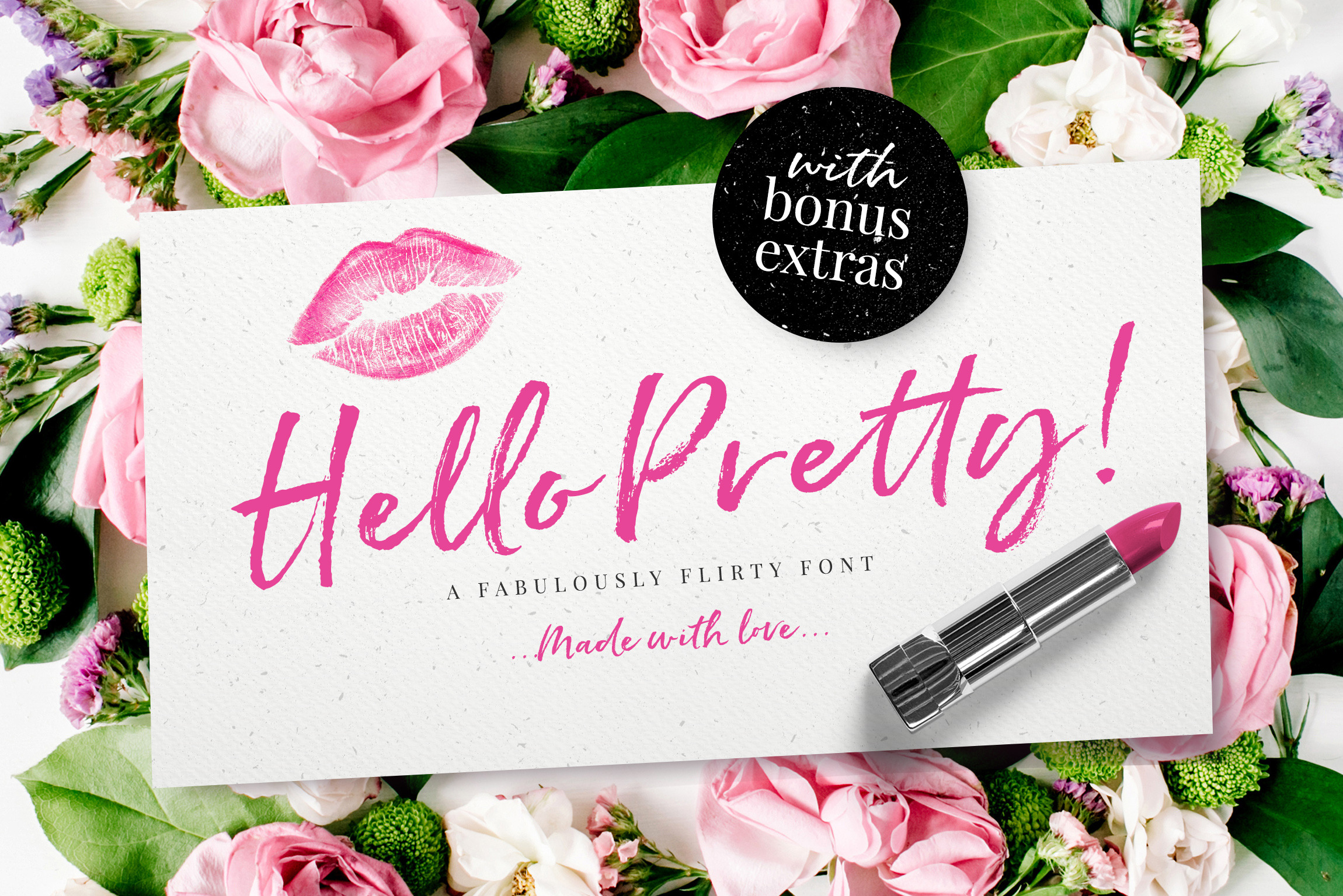 Hello Pretty Font - Nicky Laatz
