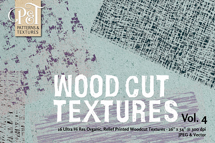 Wood Cut Textures Vol. 2, a Texture Graphic by Patterns & Textures