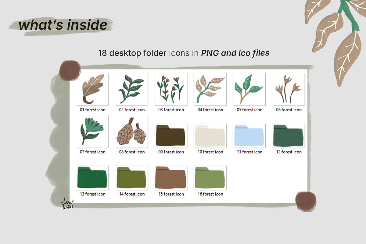 Forest Folder icons