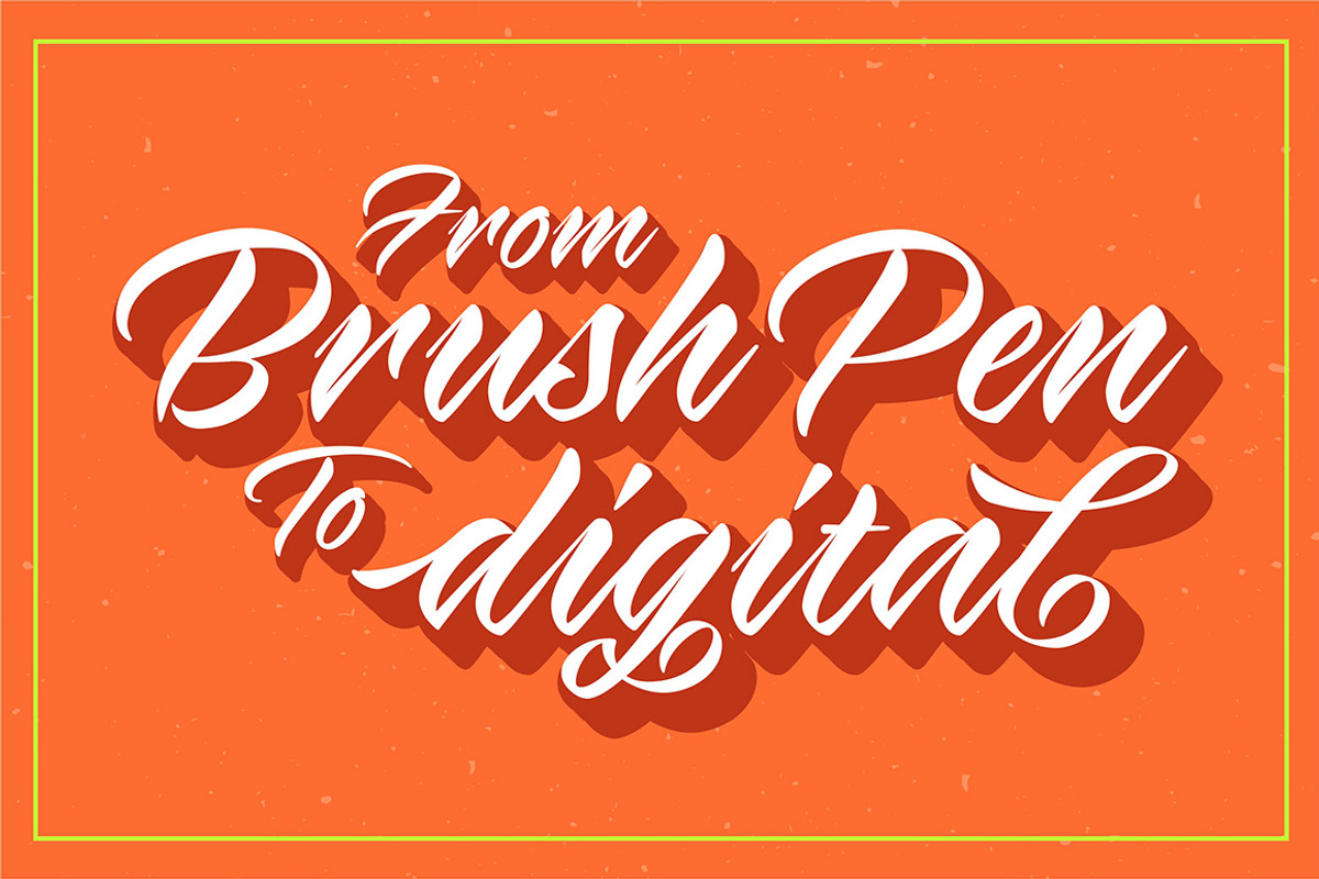 Virmana Script, a Script Font by Solidtype