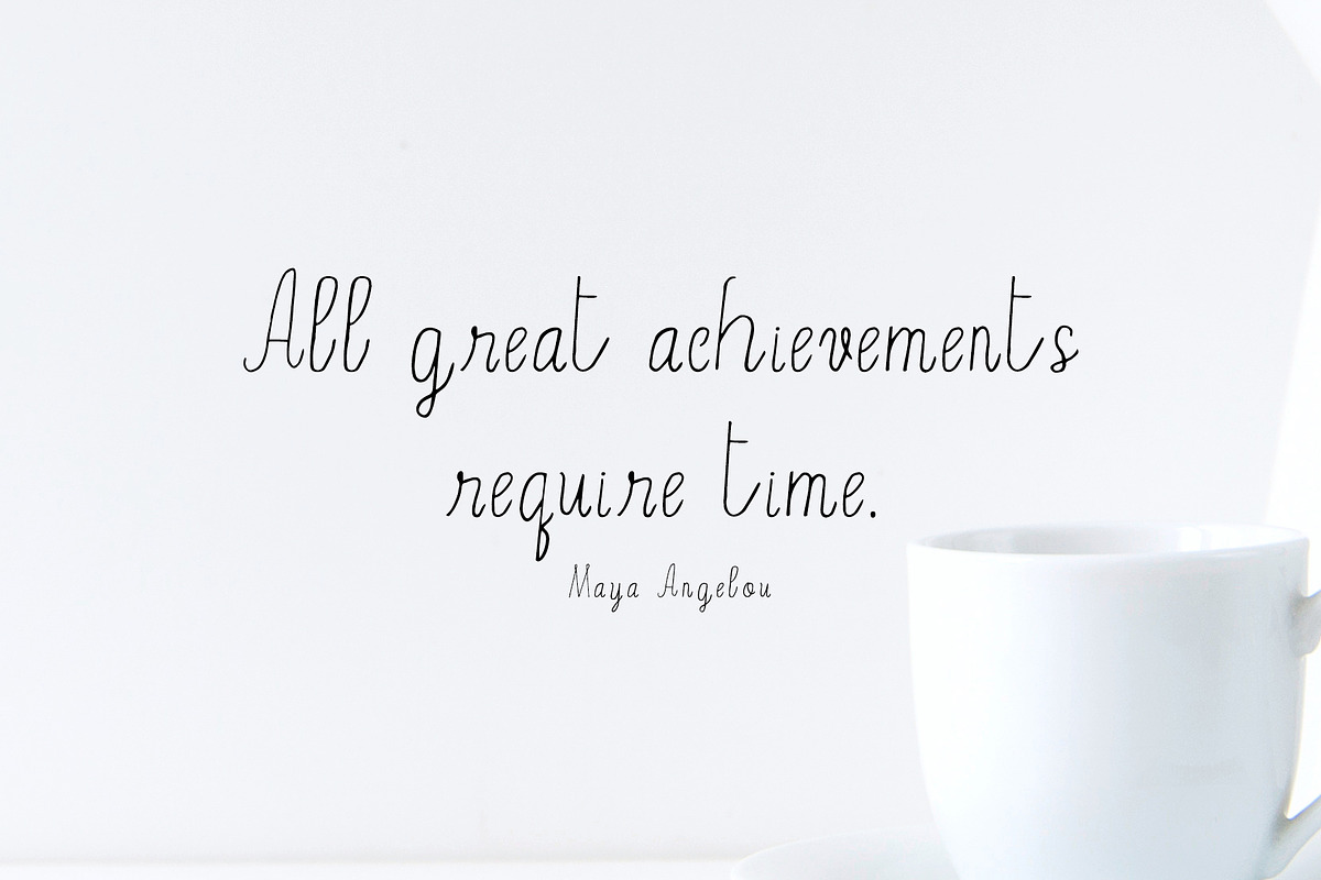 Erica Script Font, a Script Font by Creativetacos