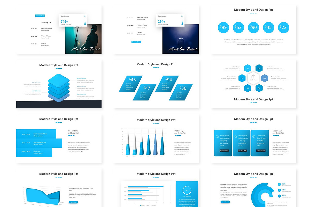 Scratch - Powerpoint Template, a Presentation Template by AQR Studio