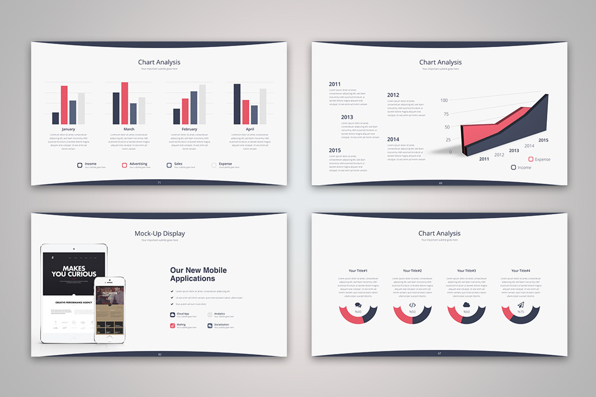 Plain Business Powerpoint Template, a Presentation Template by PreFactory