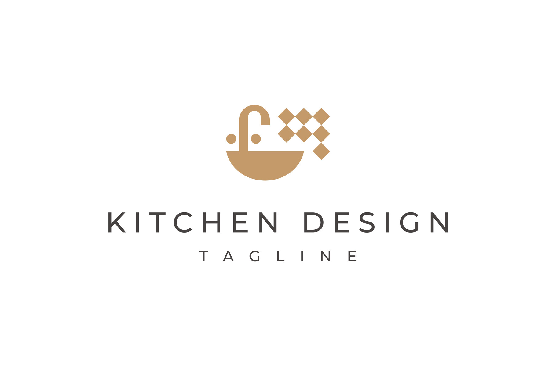 Kitchen Design Logo, a Branding & Logo Template by brandphant