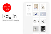 Kaylin - Portfolio & Photography, a WordPress Template by kaiwp