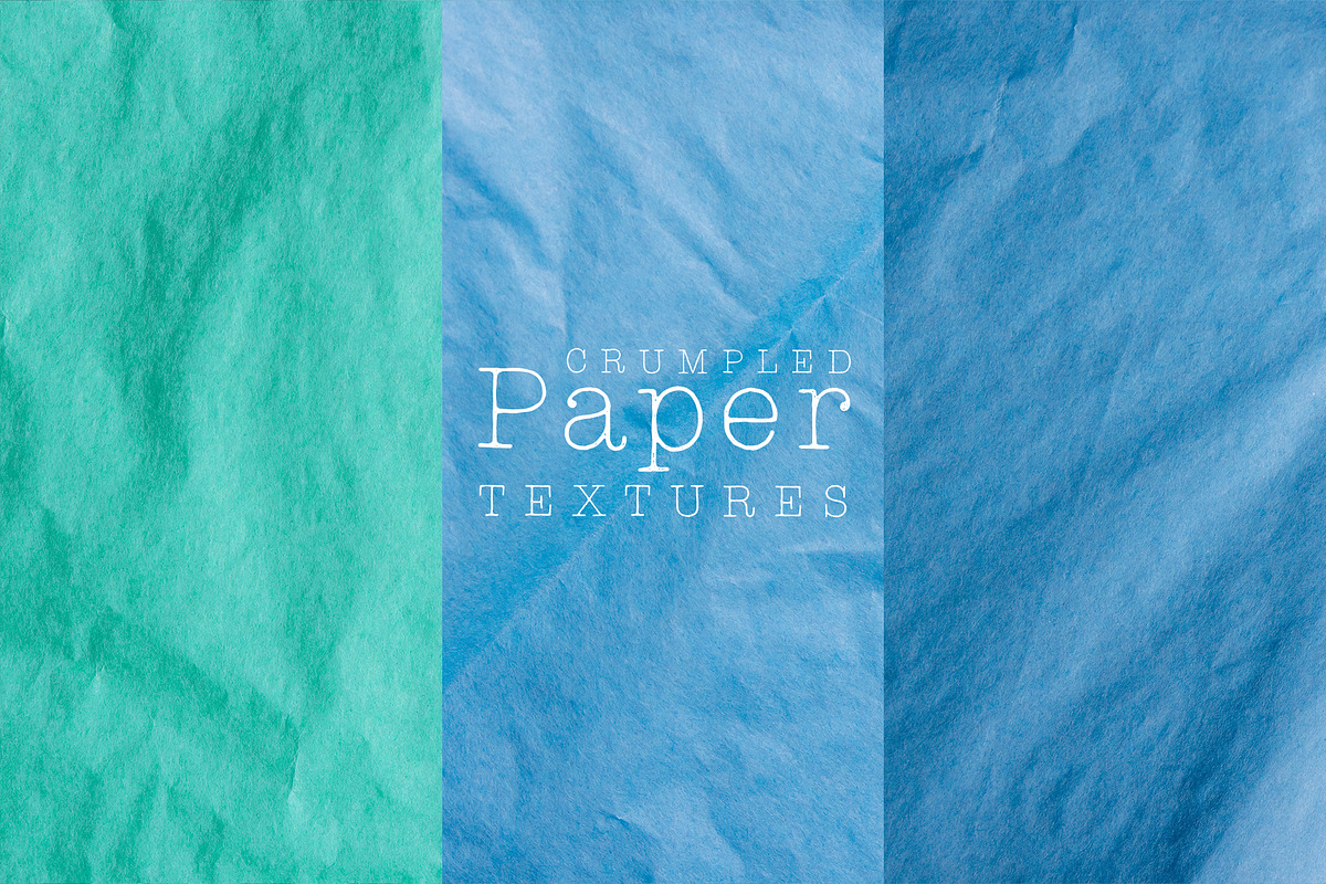 Real Crumpled Paper Textures, a Texture Graphic by Ramona Schratt ...