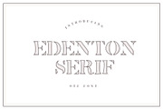 Edenton Serif, a Serif Font by The Besotted Co