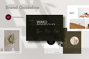 Wako Portfolio and Resume, a Brochure Template by SparkPro | Creative Market