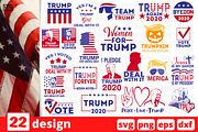 Trump SVG Bundle, an Illustration by svgocean | Creative Market