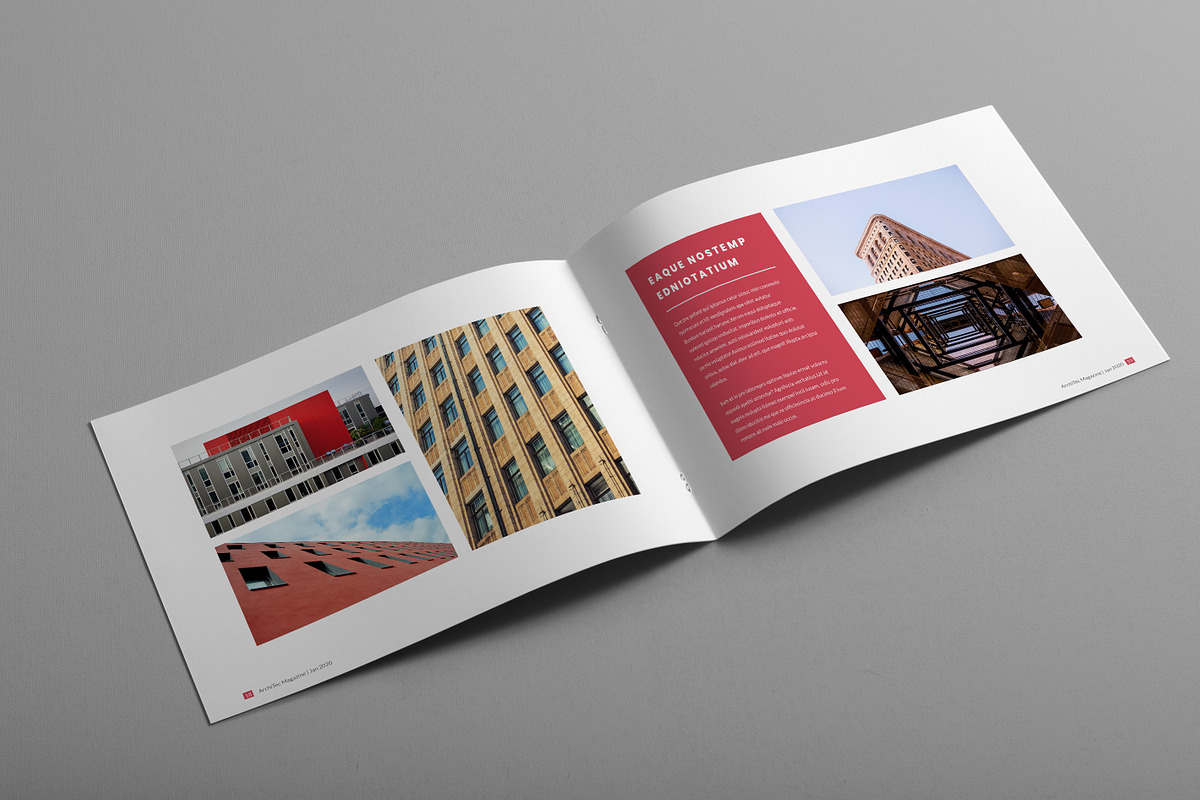 Architectural Creative Magazine, a Magazine Template by Layout Design
