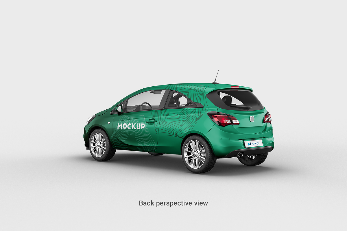 Car Mockup 3, an Advertising Mockup by Mockupix