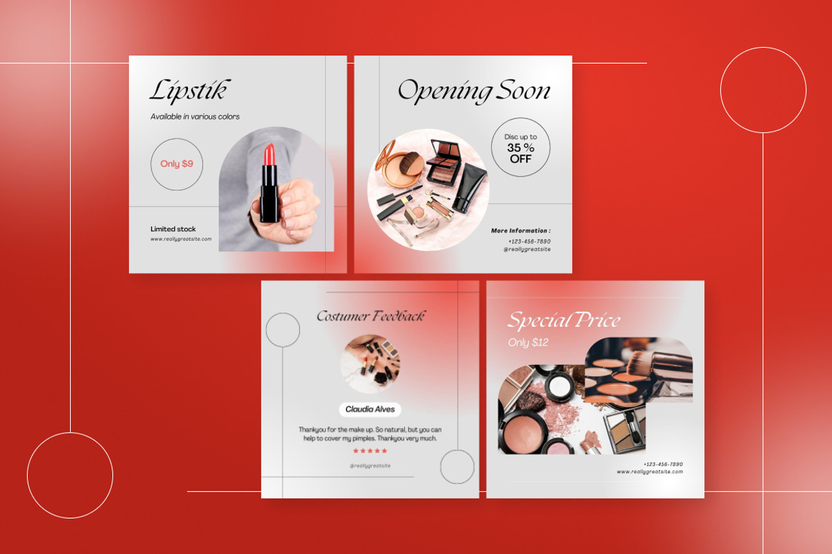 Dreamy Clean Gradient Canva Template