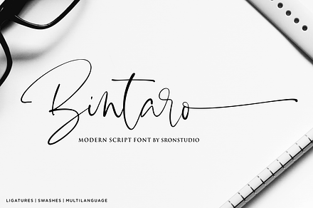 Violette Script Font, a Script Font by Sronstudio