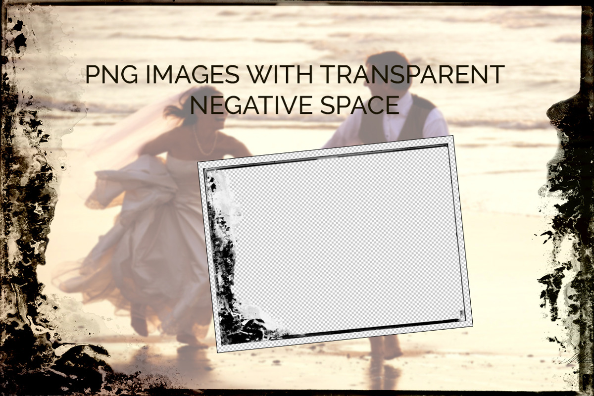 Photo Decay Overlays, a Texture Graphic by Blue Line Design