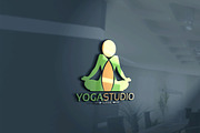 Yoga Studio Logo, a Branding & Logo Template by Josuf Media