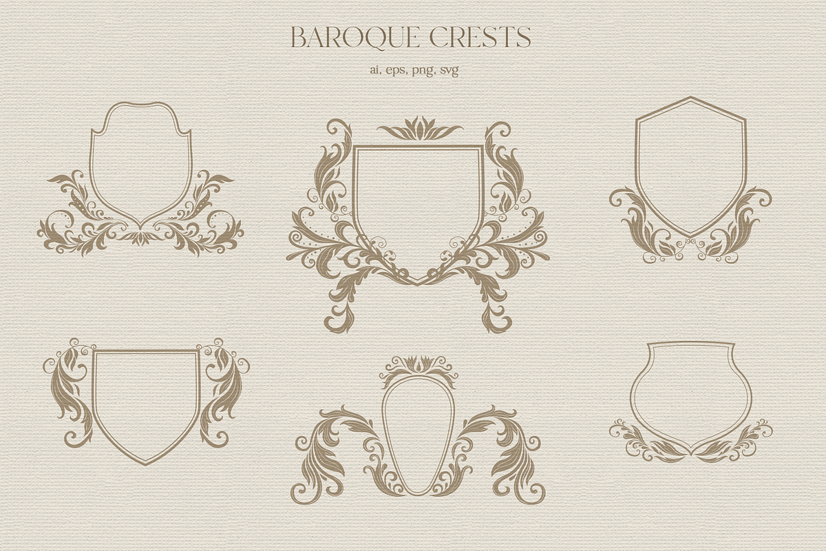 Wedding Monogram Creator. Crests., a Decorative Illustration by Designwork