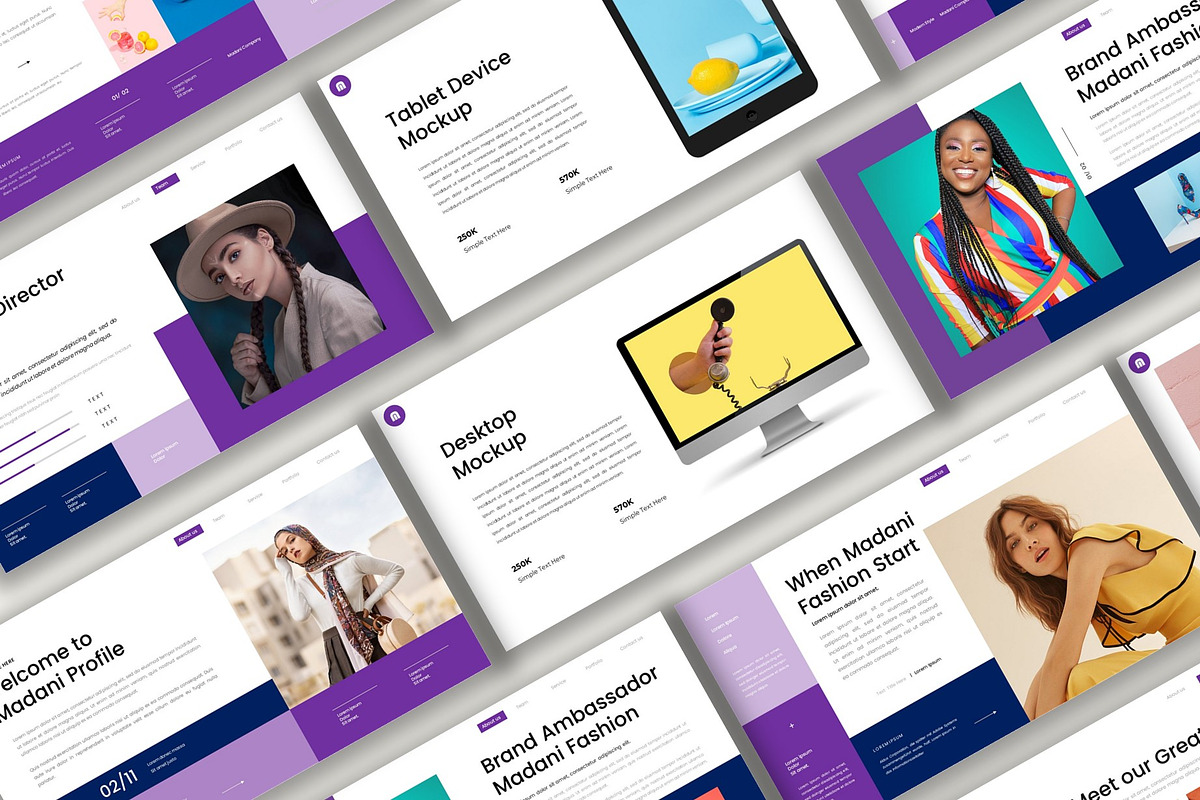 MADANI - PowerPoint Template, a Presentation Template by kreatifreya ...