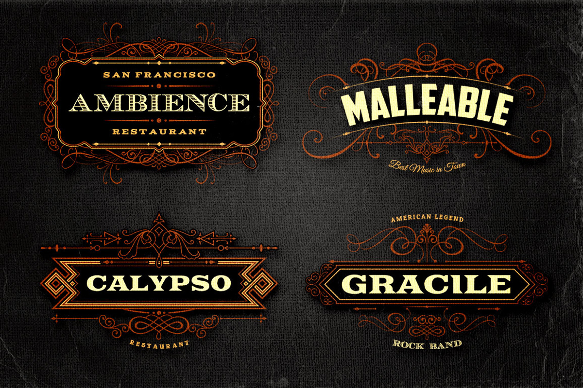 10 Retro/Vintage Banners, a Branding & Logo Template by Cruzine