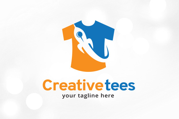 Creative Tees Logo Template, a Branding & Logo Template by gunaonedesign