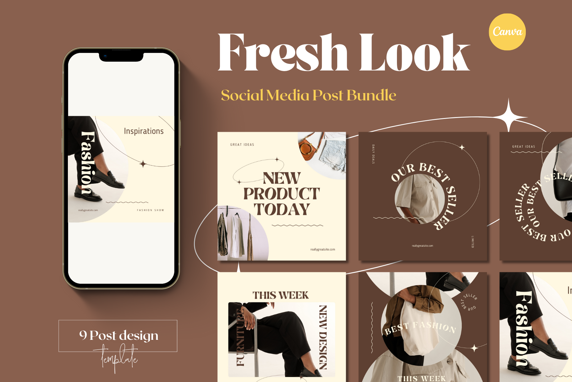 Fresh Look - Social Media Template, a Social Media Template by Ibrahima ...