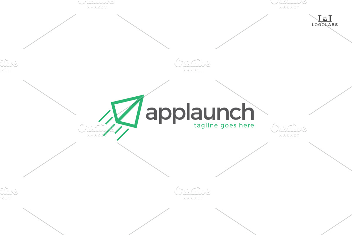 App Launch Logo, a Branding & Logo Template by LogoLabs