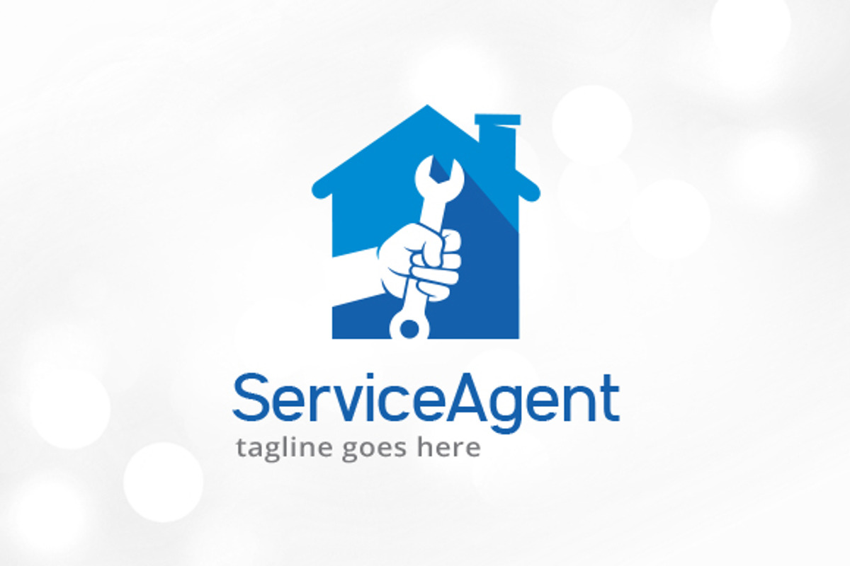 Service Agent Logo Template Design, a Branding & Logo Template by ...
