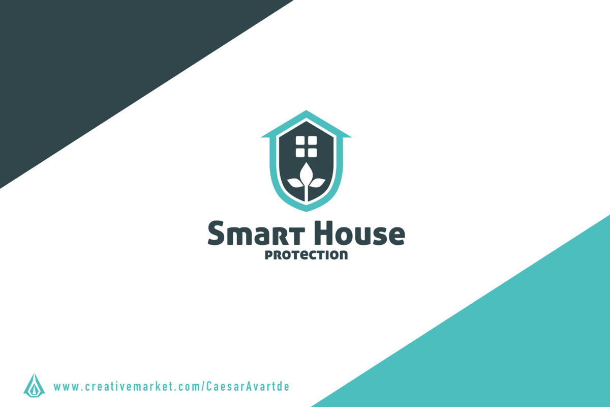 Smart House Logo Template, a Branding & Logo Template by Avartde Creative