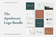 Apothecary Logo Bundle, a Branding & Logo Template by JP | Designs