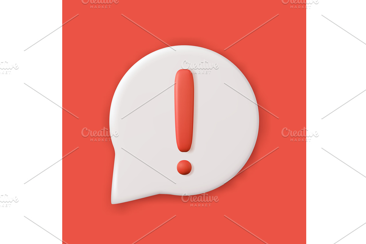 Red notification reminder icon, a Texture Graphic by ModVector