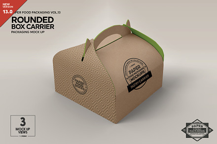 Small Box Carrier Packaging Mockup, a Packaging Mockup by INCDesign