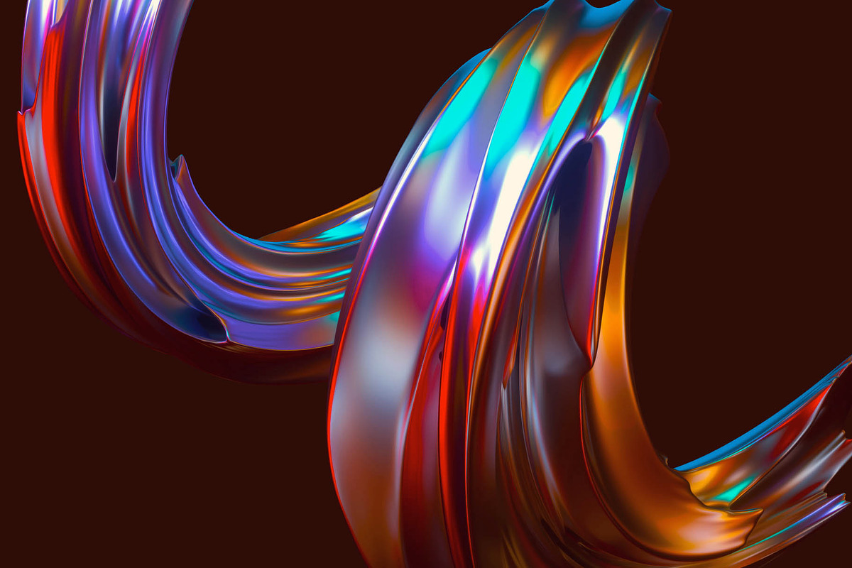 Flow: Cascading Textures, an Object Graphic by RuleByArt