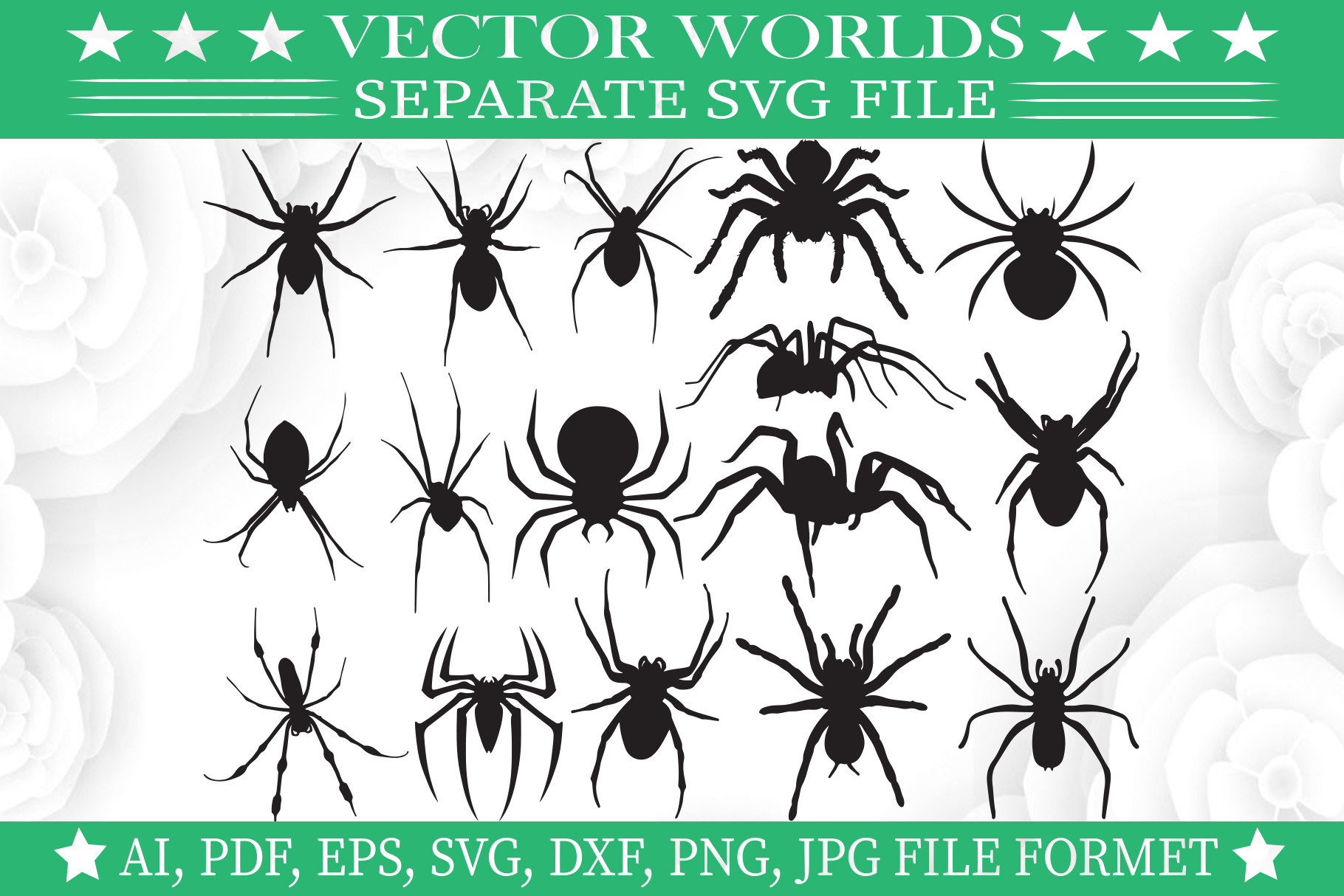 Spider Svg, Animal, Animals Svg, an Object Graphic by VectorWorlds