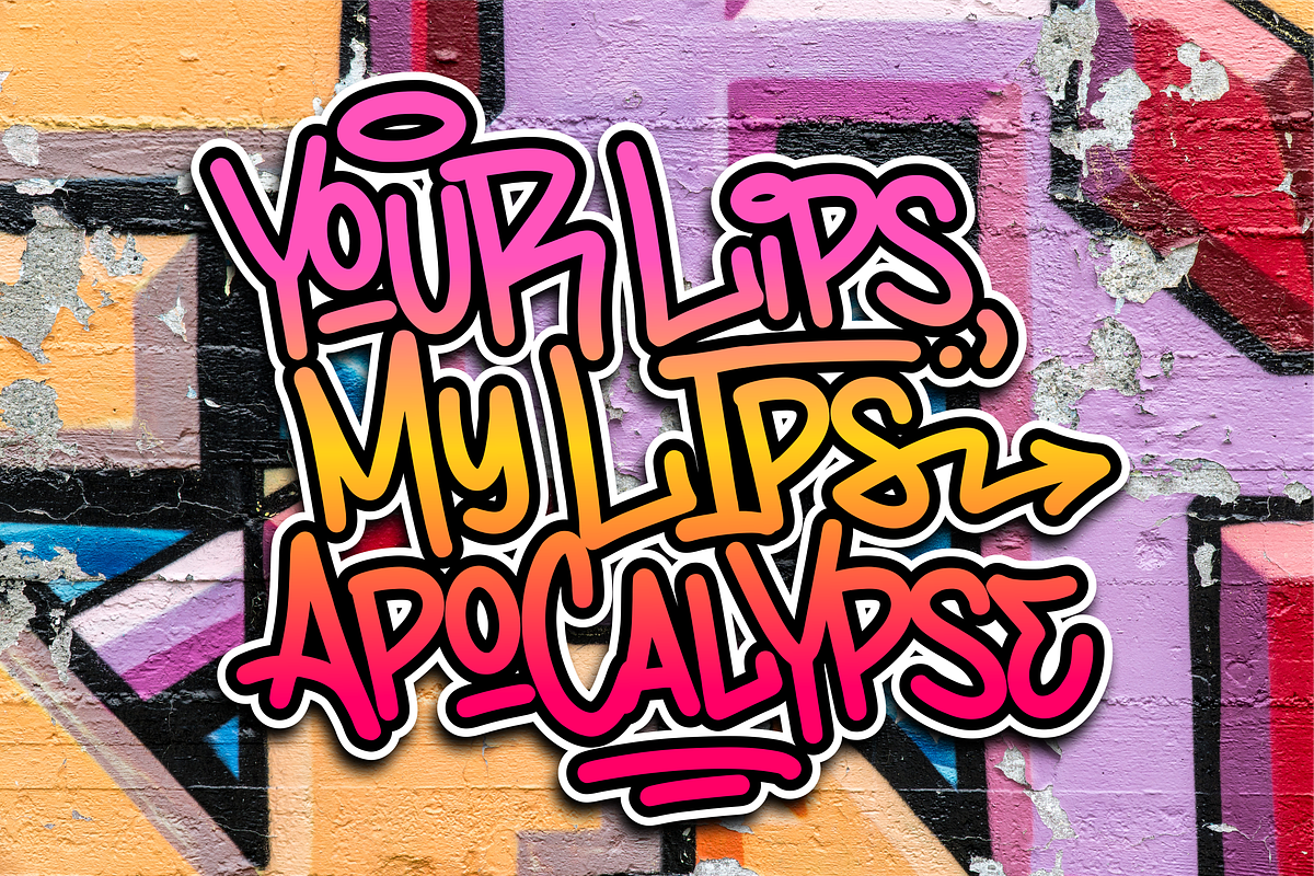 Timegoing a Graffiti Street Font, a Font by Allouse Studio