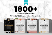 1800+ Canva Template Mega Bundle, a Marketing Template by The Blog Creative