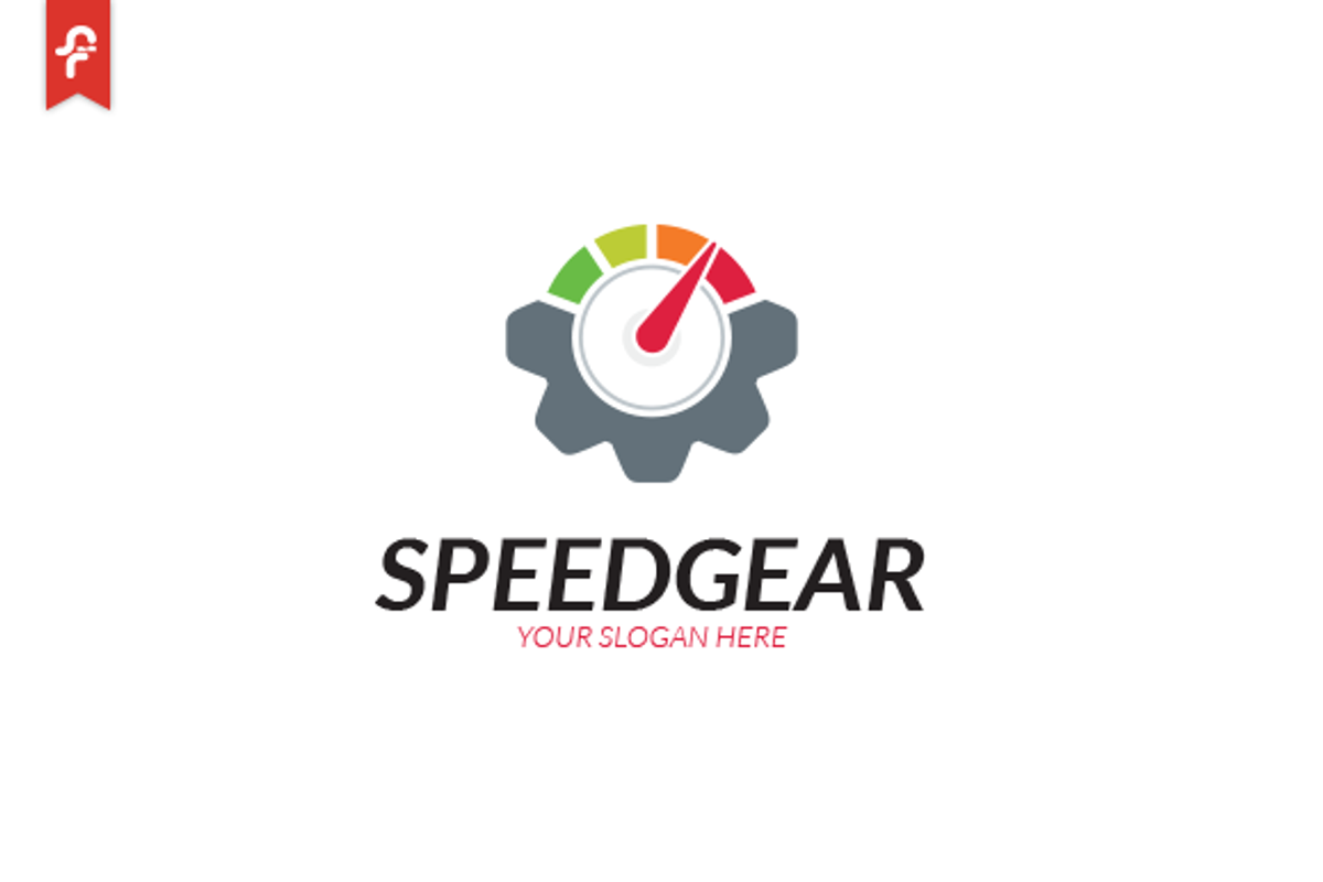 Speed Gear Logo, a Branding & Logo Template by ft.studio