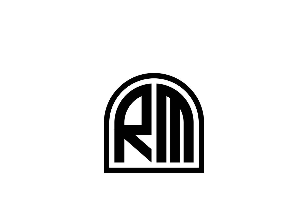 RM logo design vector template, a Branding & Logo Template by xcoolee