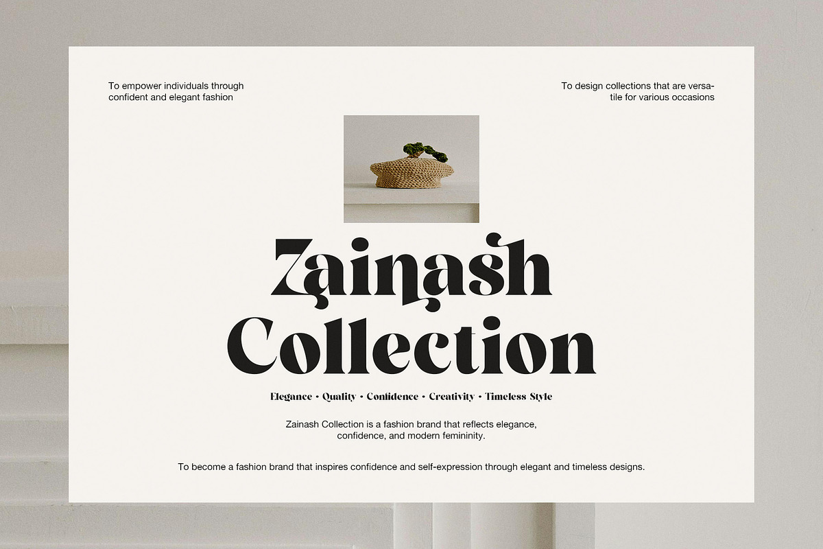 Caffin Elegant Serif Font By Perfectype