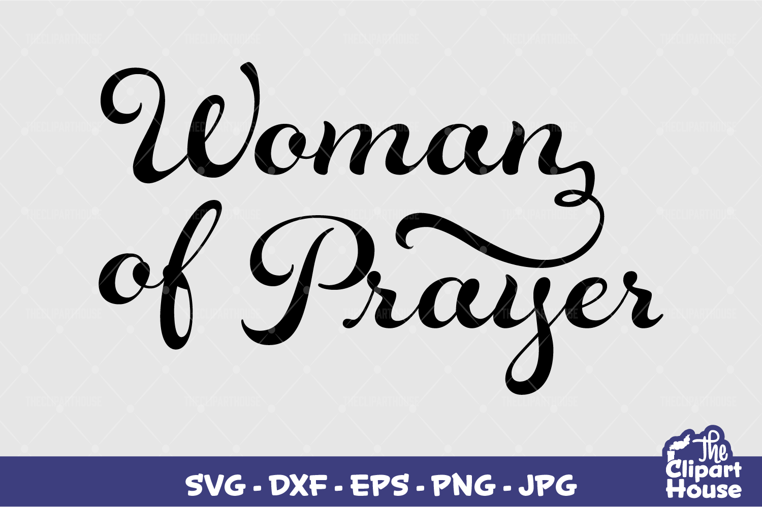 Woman of Prayer, a Graphic by The Clipart House
