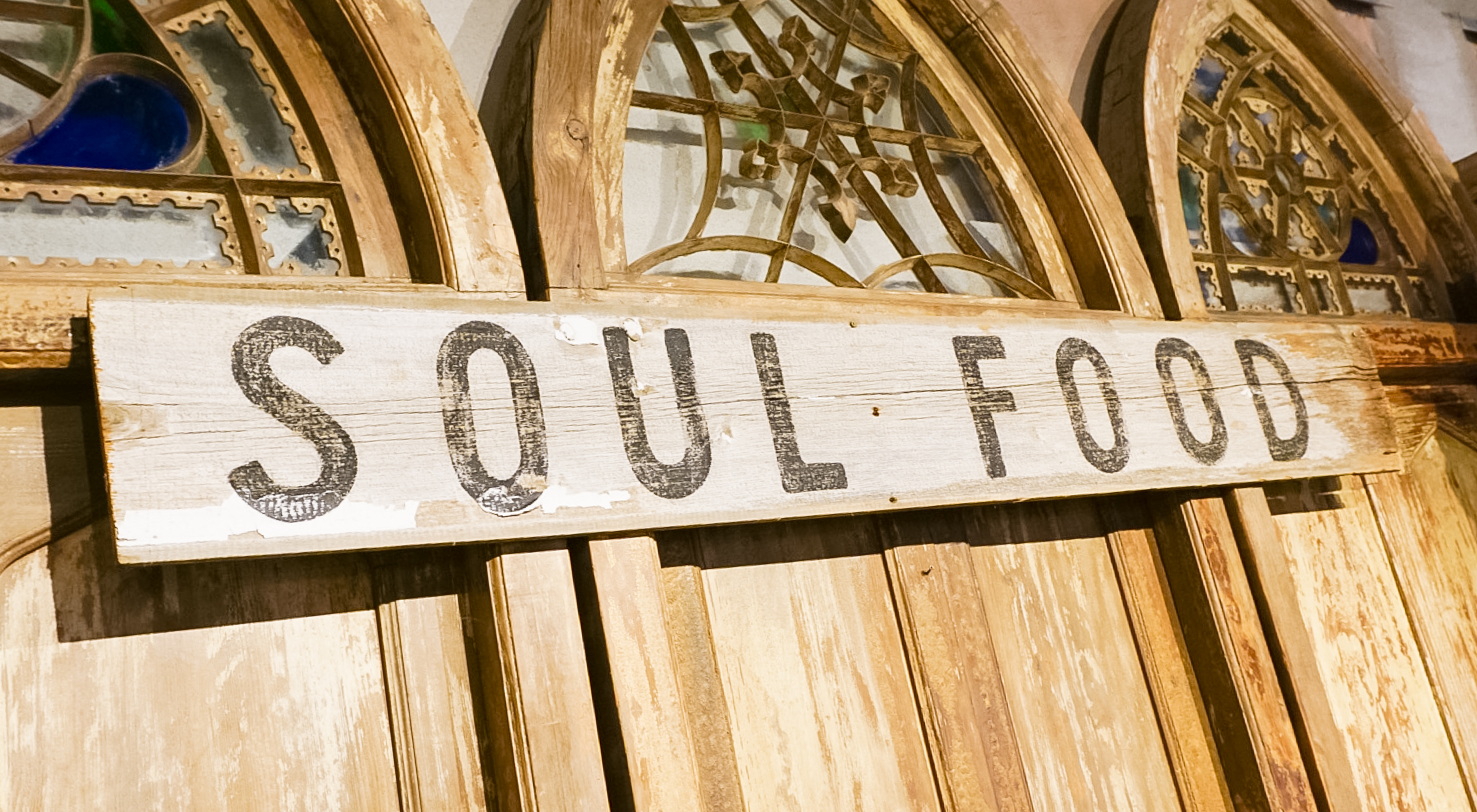 Soul Food Signage on Arches, an Architecture Photo by My Aspiring ...