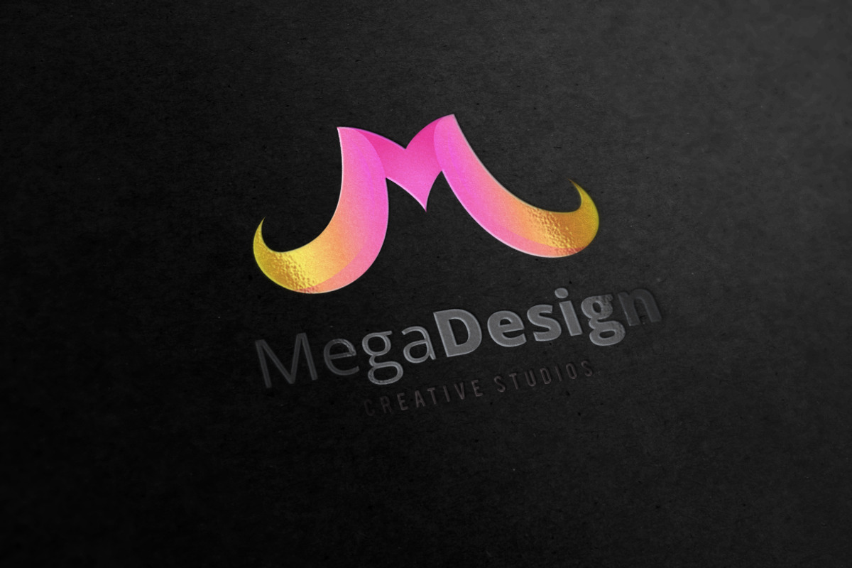 Mega Design Logo, a Branding & Logo Template by Vectorwins Premium Shop
