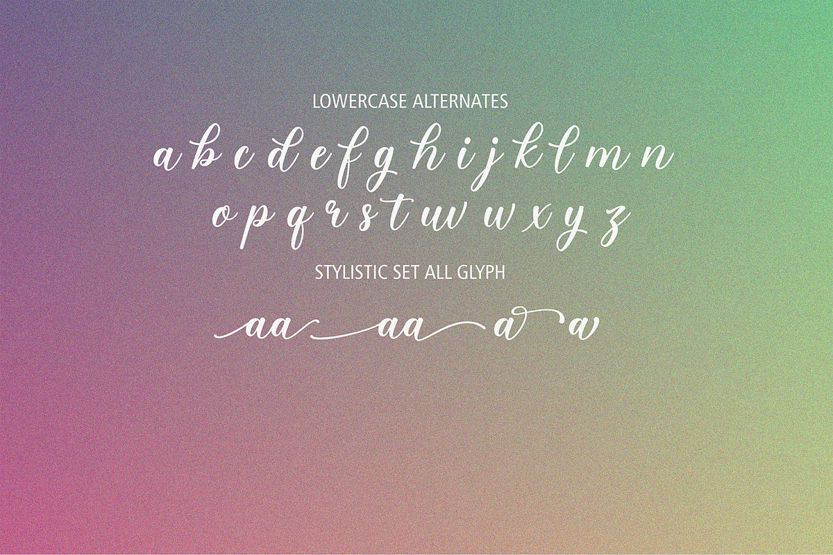 Plural Script, a Script Font by Genesis Lab