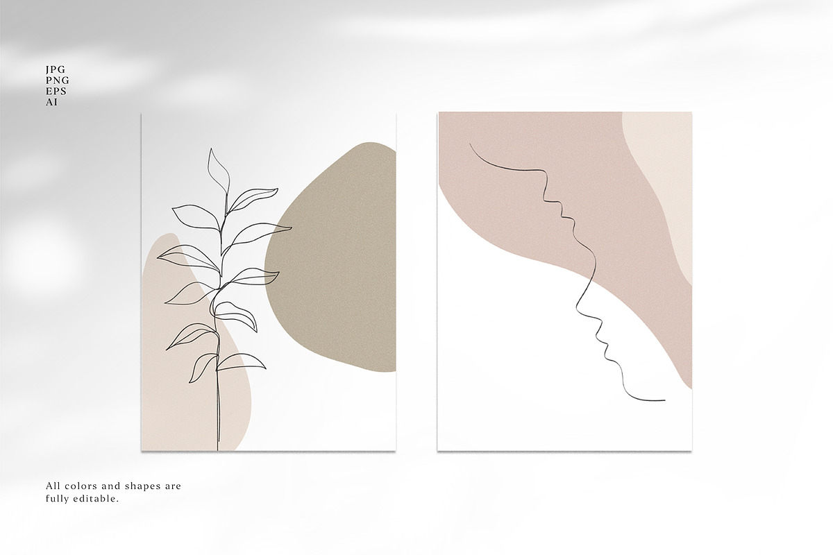 LINE / Drawings & Abstract Shapes, an Object Graphic by funderful