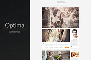 Optima - Clean & Clear Blog Theme, a WordPress Template by Brickthemes