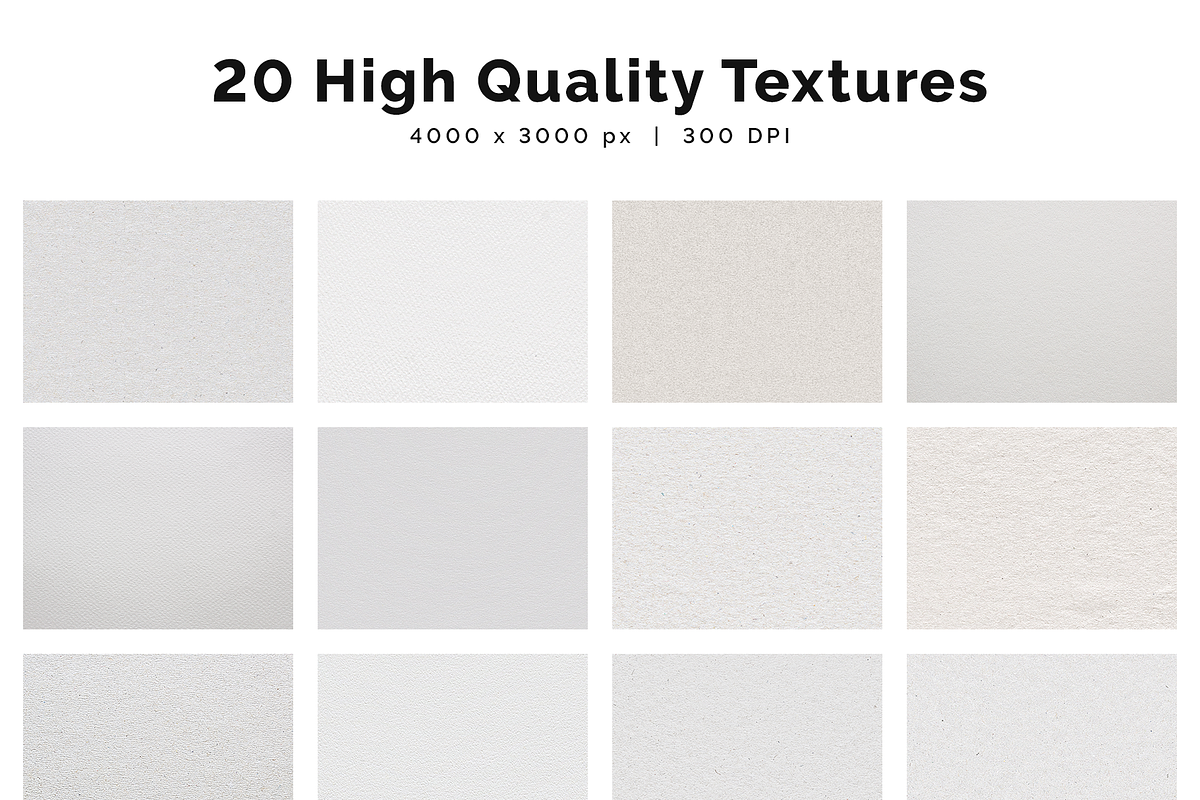 20 Paper Textures, a Texture Graphic by Limitless Design