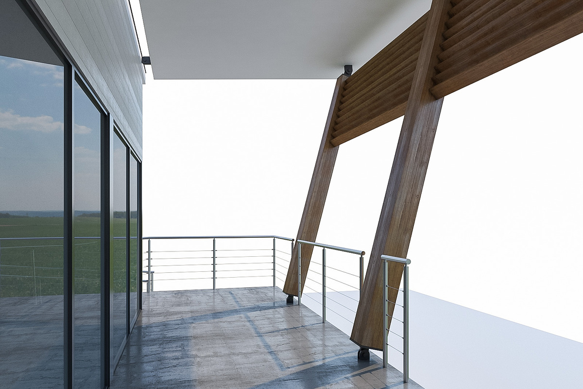Small Office Building, an Architecture 3D Model by 3DNUTS
