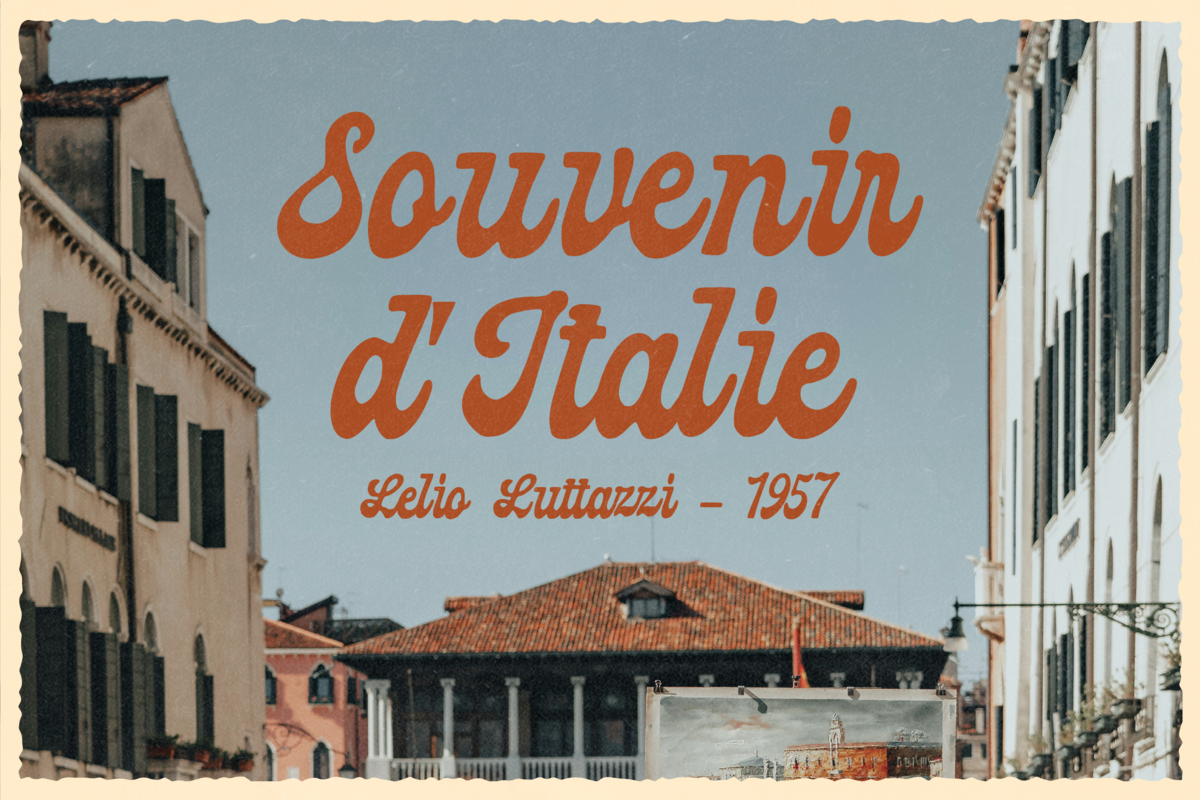 Realro - Handmade 60s Retro, a Script Font by Pandeka Studio